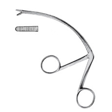 Caroll Tendon Pulling Forceps | 5" (127mm) - OrthoMed Surgical Tools