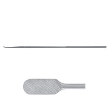 Cartilage File | Round Knurled Handle - Fine - OrthoMed Surgical Tools