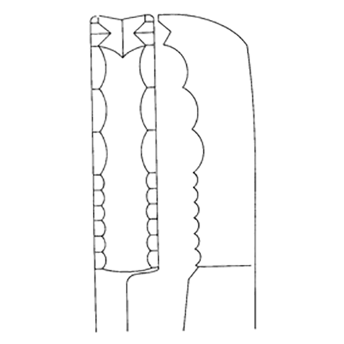 Farabeuf Bone Holding Forceps | 10" (254mm) - OrthoMed Surgical Tools